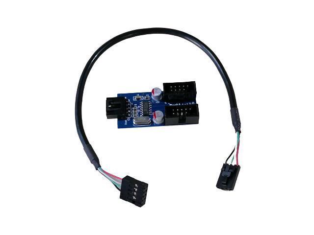 Click here for Motherboard Usb Header Splitter 9 Pin Male 1 To 2... prices