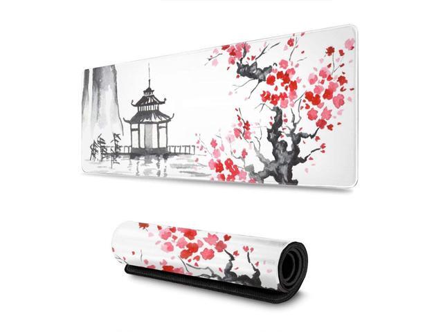 Click here for Black And White Japanese Sumi-E Painting Cherry Bl... prices