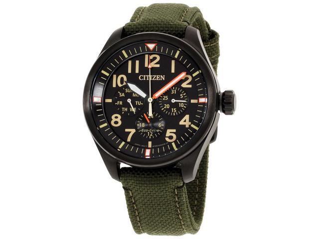 Click here for Citizen Chandler Black Dial Canvas Strap Mens Watc... prices