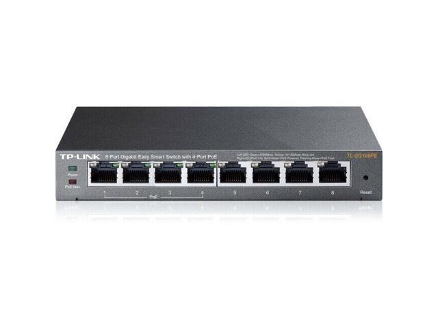 Click here for TP-LINK TL-SG108PE PoE Easy Smart Switch 8 Ports prices