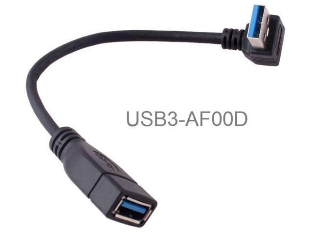 Click here for 8in USB 3.0 A-Male Down-Angle to A-Female Short Ex... prices