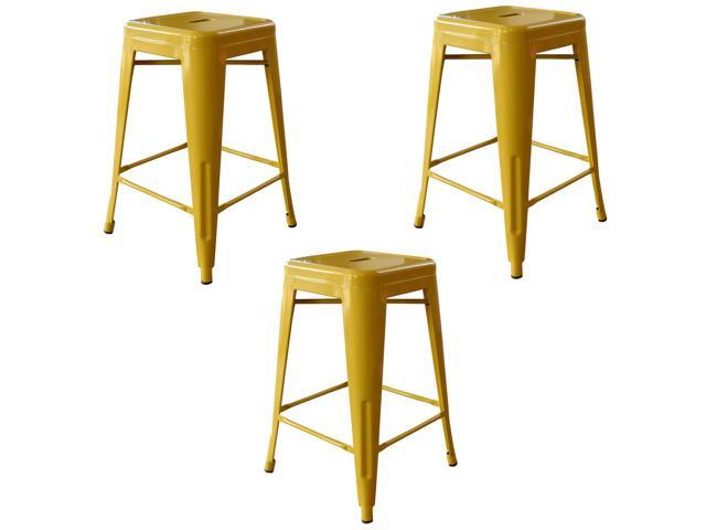 Click here for Loft Gold 24 in. Metal Bar Stool - 3 Piece prices