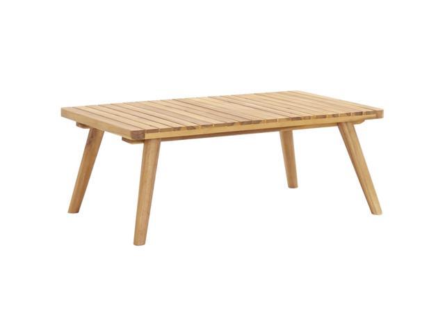 Click here for vidaXL Garden Coffee Table 35.4x21.7x13.8 Solid Ac... prices