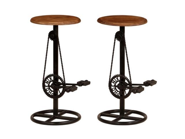 Click here for vidaXL Bar Chairs 2 pcs Solid Mango Wood prices