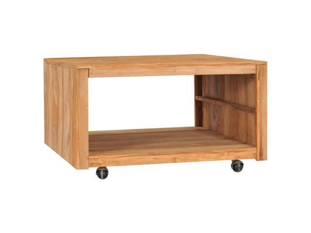 Click here for vidaXL Coffee Table 31.5x31.5x15.7 Solid Teak Wood prices