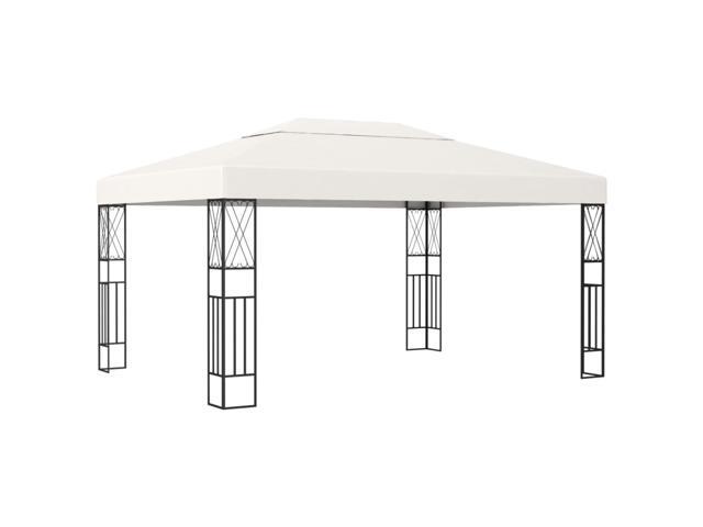 Click here for vidaXL Gazebo 9.8x13.1 Cream Fabric prices