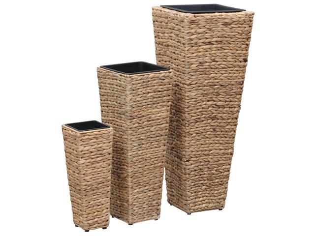 Click here for vidaXL Garden Raised Beds 3 pcs Water Hyacinth Bro... prices