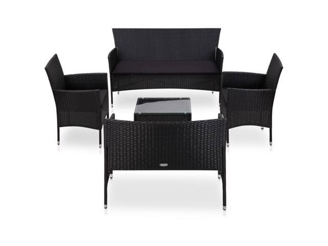 Click here for vidaXL 5 Piece Garden Lounge Set With Cushions Pol... prices