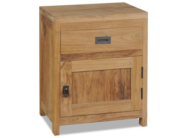Click here for vidaXL Bedside Cabinet Solid Teak 15.7x11.8x19.7 prices