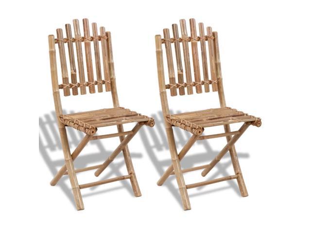 Click here for vidaXL Folding Garden Chairs 2 pcs Bamboo prices