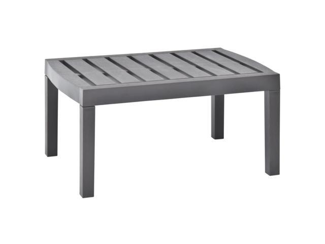 Click here for vidaXL Lounge Table Mocha 30.7x21.7x15 Plastic prices