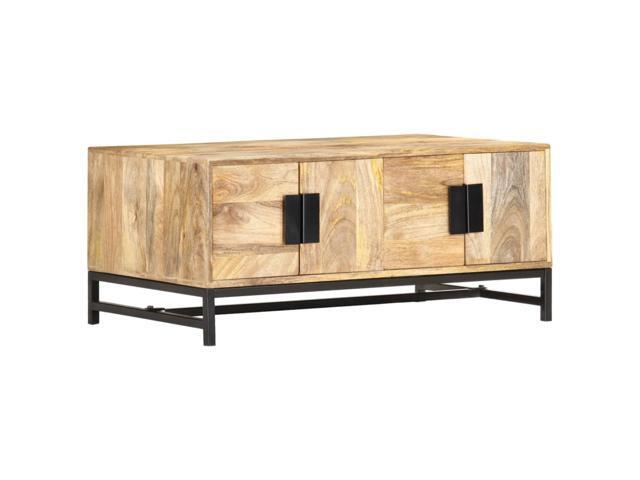 Click here for vidaXL Coffee Table 35.4x21.7x15.7 Solid Mango Woo... prices