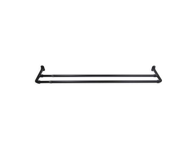 Click here for 5/8 inch Double Blackout Curtain Rod 84-120 inch -... prices