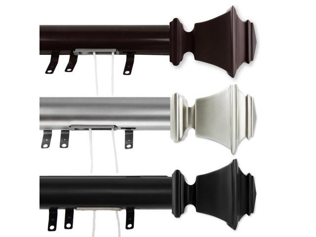 Click here for Norma Decorative Traverse Rod w/ Sliders 66-120 -... prices