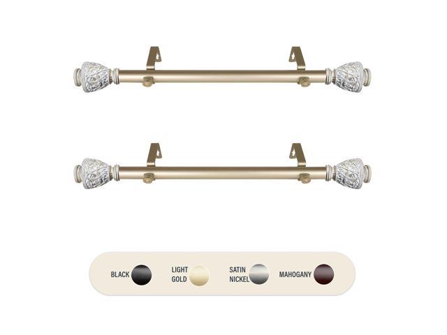 Click here for Virginia 1 inch Side Curtain Rod 12-20 inch long (... prices