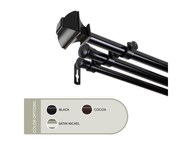 Click here for 13/16 inch Maryland Triple Curtain Rod 120-170 - B... prices