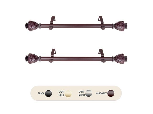 Click here for Virginia 1 inch Side Curtain Rod 12-20 inch long (... prices