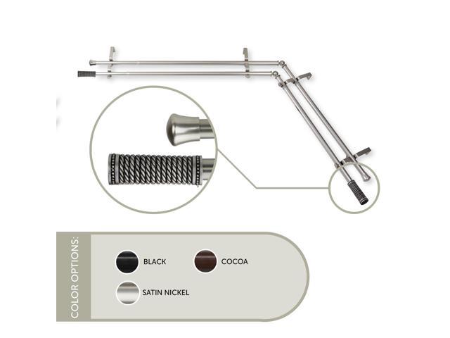 Click here for 13/16 inch Weaver Corner Window Double Curtain Rod... prices