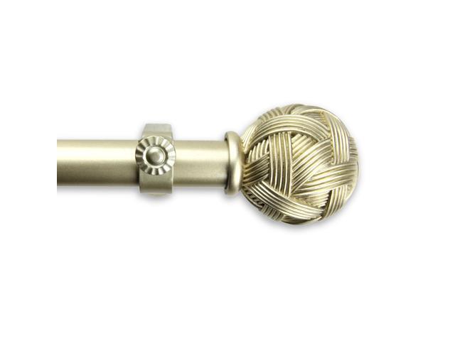 Click here for Zitta Curtain Rod 1 inch 28-48 inch - Gold prices