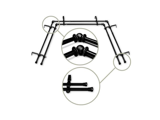 Click here for Basic 5/8 inch Double Bay Curtain Rod 20-36  38-72... prices