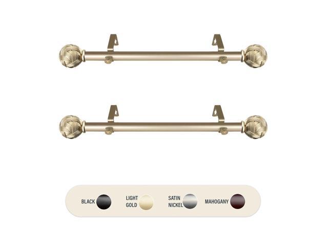 Click here for Zitta 1 inch Side Curtain Rod 12-20 inch long (Set... prices