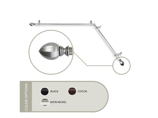 Click here for 13/16 inch Baronet Corner Window Curtain Rod 66-12... prices