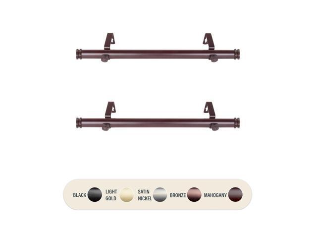 Click here for 1 inch Knop Side Curtain Rod 12-20 (Set of 2) - Ma... prices