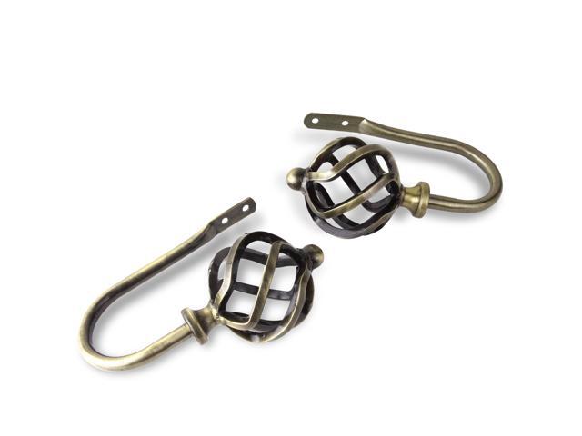 Click here for Roman Holdback Pair - Antique Brass prices