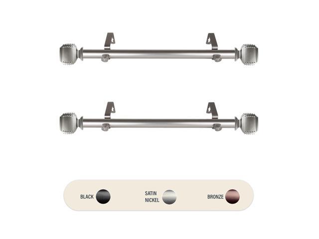 Click here for 1 inch Odin Side Curtain Rod 12-20 (Set of 2) - Sa... prices