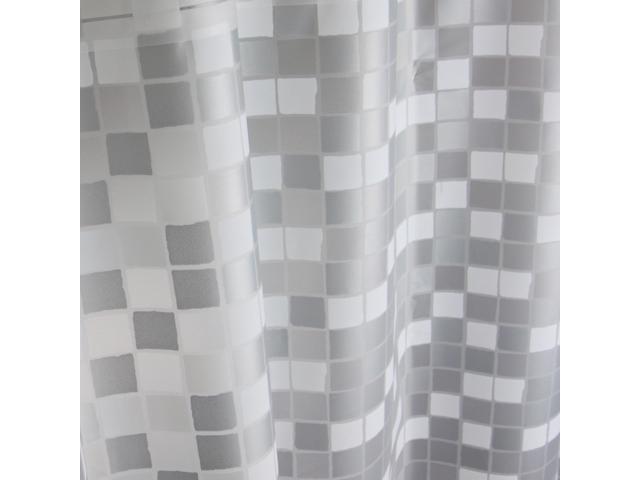 Click here for Gray Mozaic Shower Curtain prices