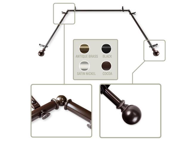 Click here for Lex 13/16 inch Bay Window Curtain Rod 20-36  38-72... prices