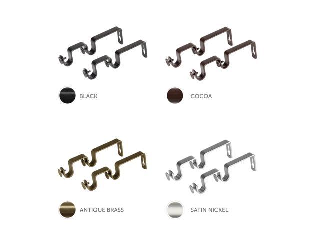 Click here for 5/8 inch Double Wall Bracket (Pair) - Cocoa prices