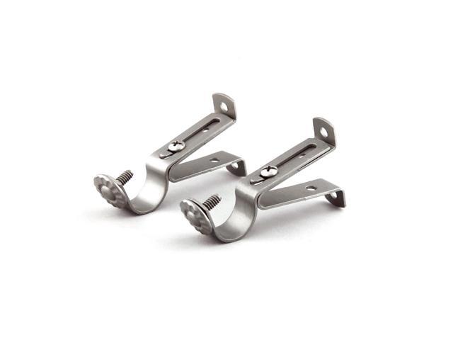 Click here for 13/16 inch Single Brackets Pair - Satin Nickel prices
