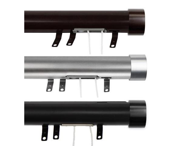 Click here for Sims Decorative Traverse Rod w/ Sliders 84-156 - C... prices