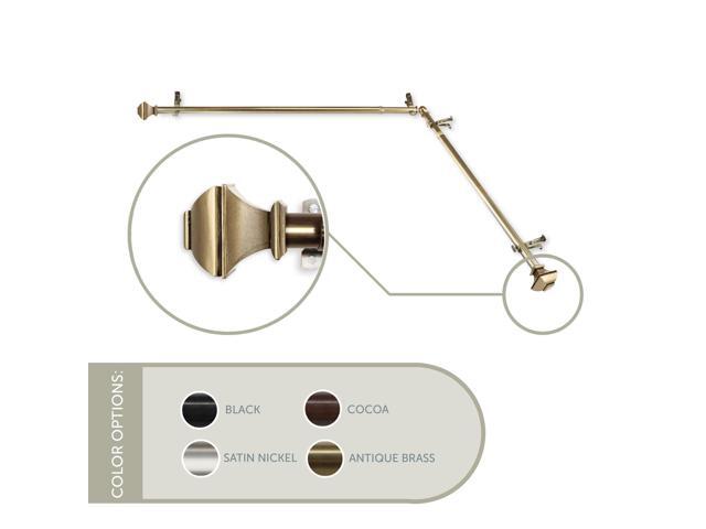 Click here for Maryland Corner Window Curtain Rod 13/16 inch 66-1... prices