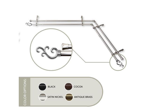 Click here for 13/16 inch Mosey Corner Window Double Curtain Rod... prices