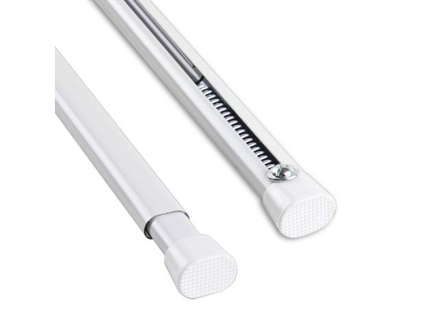 Click here for Oval Spring Tension Rod 36-60 - White prices