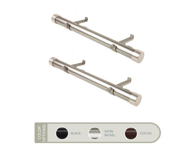 Click here for Basic 1.5 inch Side Curtain Rod 12-20 inch long (S... prices