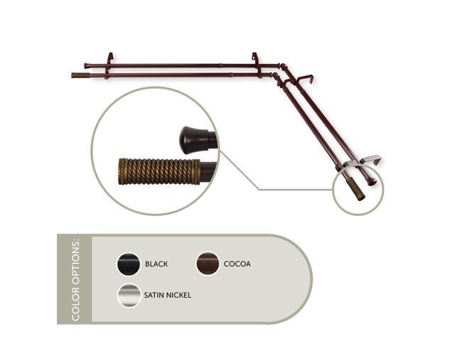 Click here for 13/16 inch Weaver Corner Window Double Curtain Rod... prices