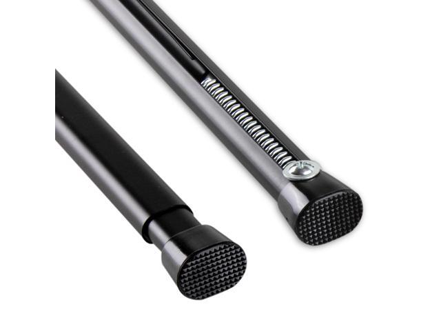Click here for Oval Spring Tension Rod 36-60 - Black prices