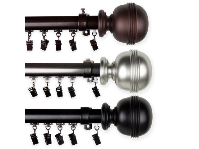 Click here for Victor Cordless Traverse Rod 110-156 - Cocoa prices