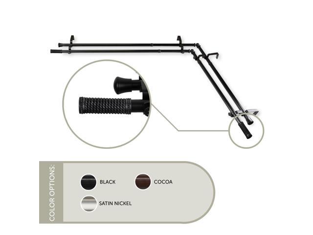 Click here for 13/16 inch Weaver Corner Window Double Curtain Rod... prices