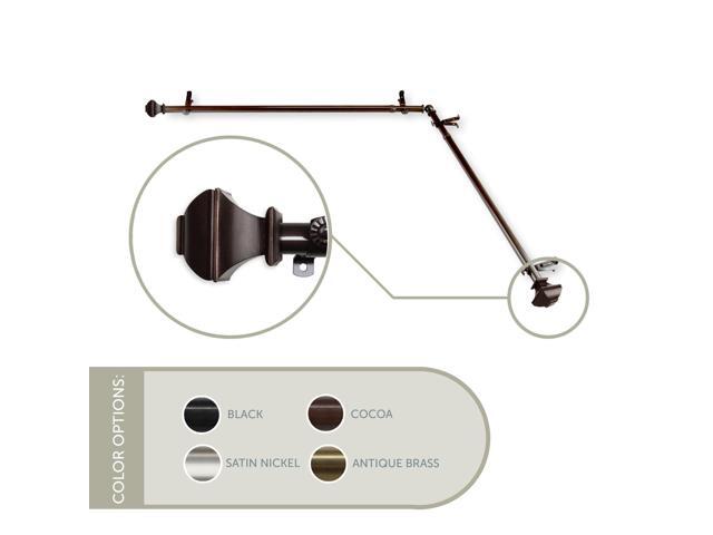 Click here for Maryland Corner Window Curtain Rod 13/16 inch 66-1... prices