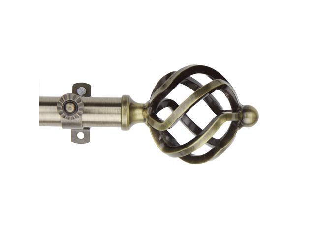 Click here for Roman Curtain Rod 13/16 inch 28-48 - Antique Brass prices
