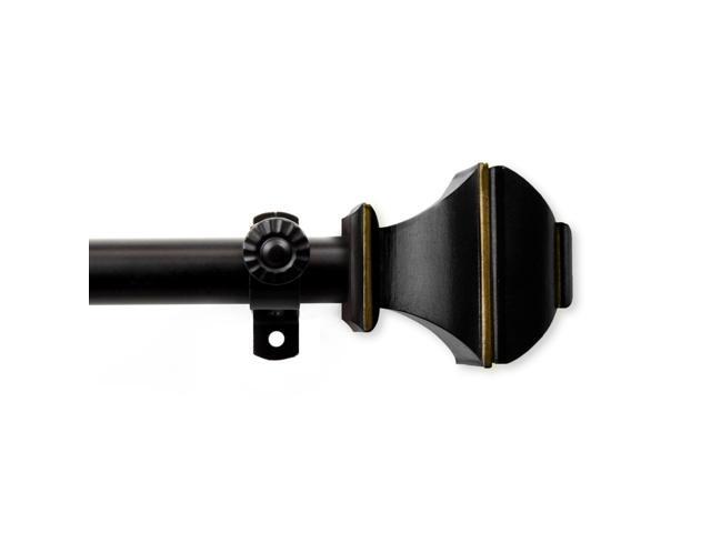 Click here for Maryland Curtain Rod 13/16 inch 66-120 - Black prices