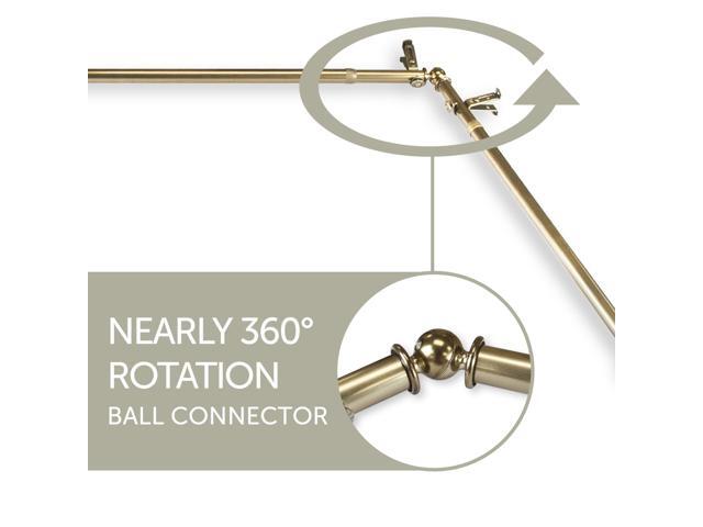 Click here for Basic 13/16 inch Bay Window Curtain Rod 20-36  38-... prices