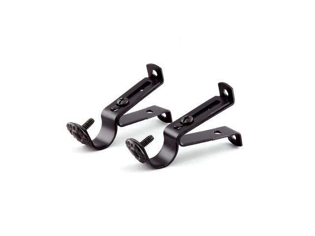 Click here for 13/16 inch Single Brackets Pair - Black prices