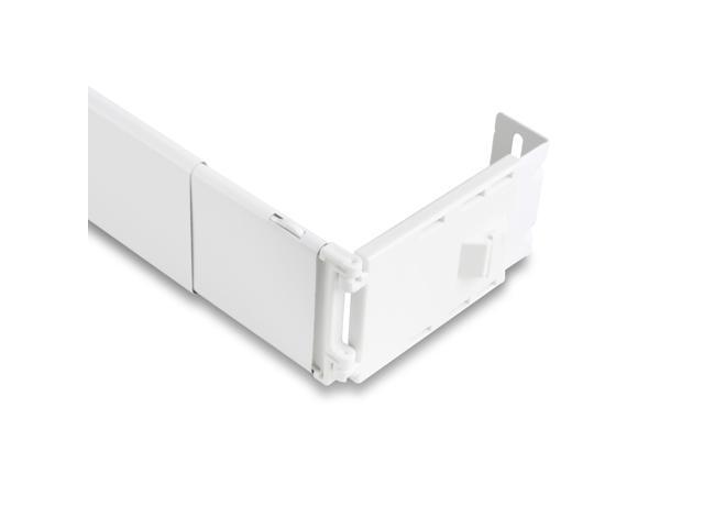 Click here for Wide Pocket Curtain Rod 28-48 inch - White prices