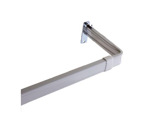 Click here for Lockseam 3 Clearance Curtain Rod 18-28 inch - Whit... prices