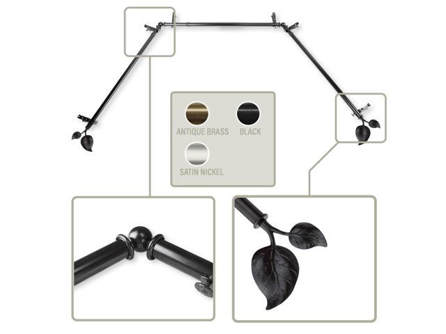 Click here for Eve 13/16 inch Bay Window Curtain Rod 20-36  38-72... prices